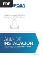 Manual de Instalacion de Plycem Entrepiso Residencial | PDF | Tornillo ...