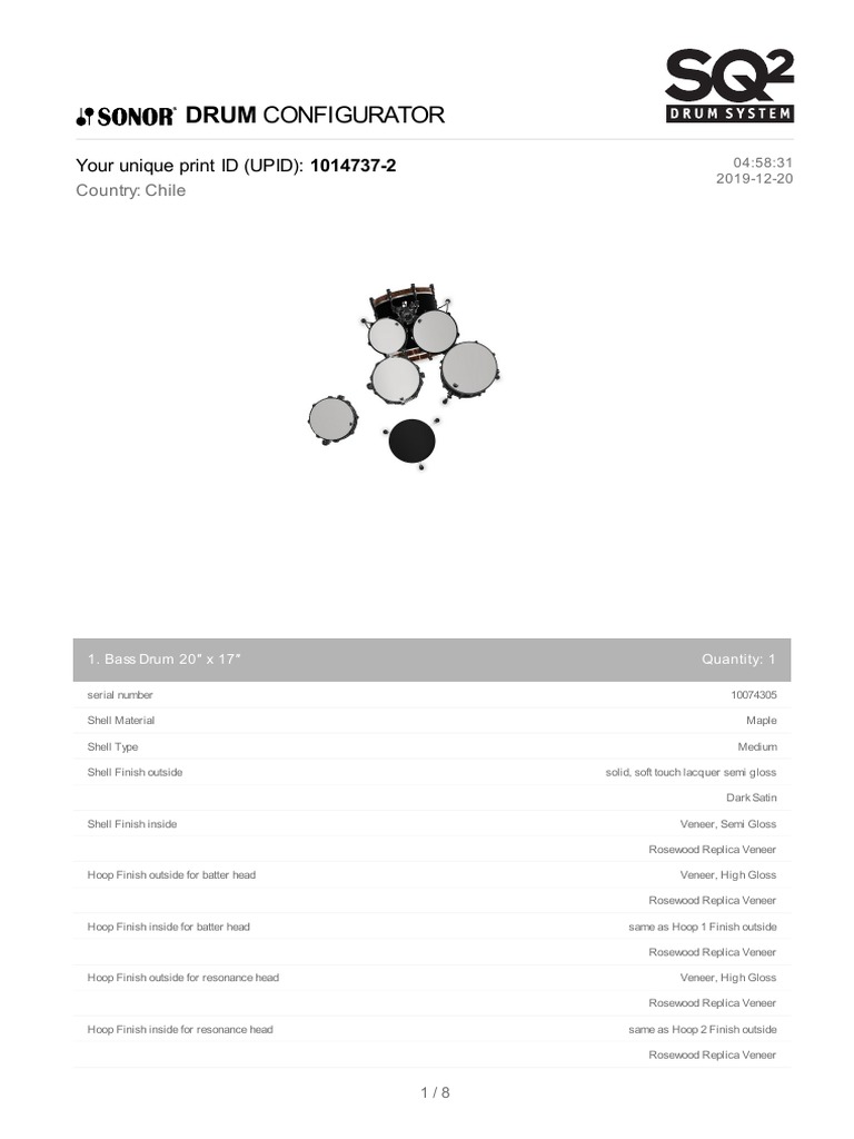 Sonor sq2 Offer en 1014737 2 | PDF | Percussion Instruments | Drumming