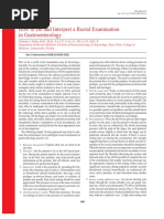 DRE Guide for 3rd Year Med Students | PDF | Physical Examination | Rectum