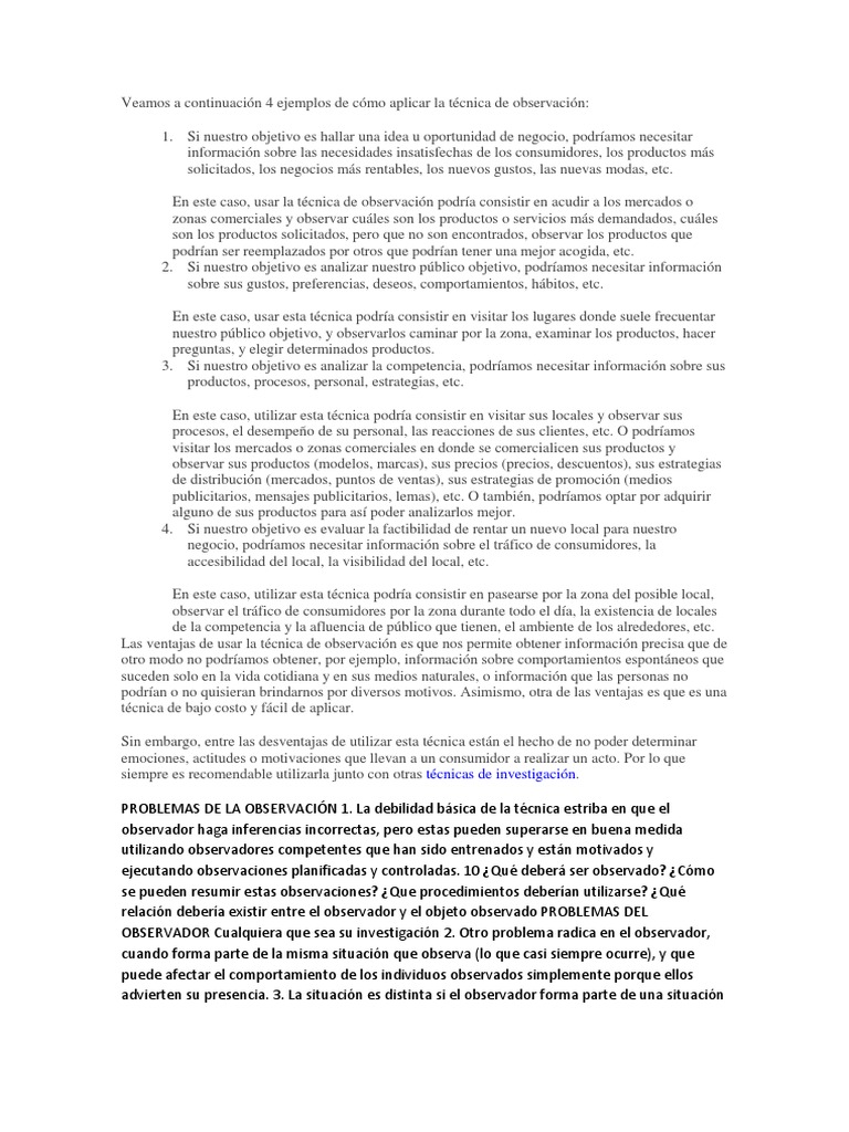 Veamos A Continuación 4 Ejemplos de Cómo Aplicar La Técnica de ...