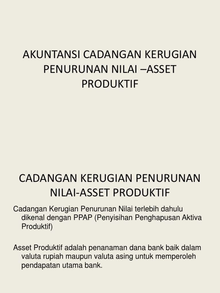 Akuntansi CKPN | PDF