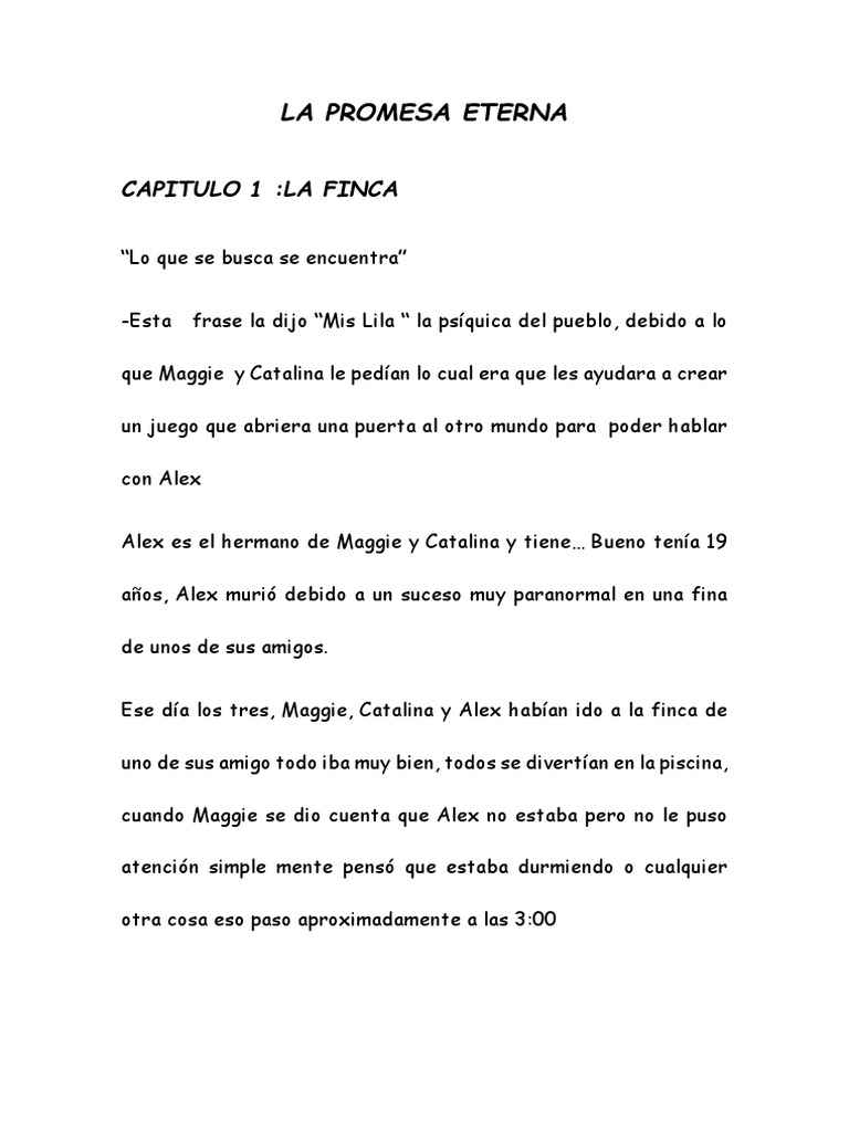 La Promesa Eterna | PDF | Demonios