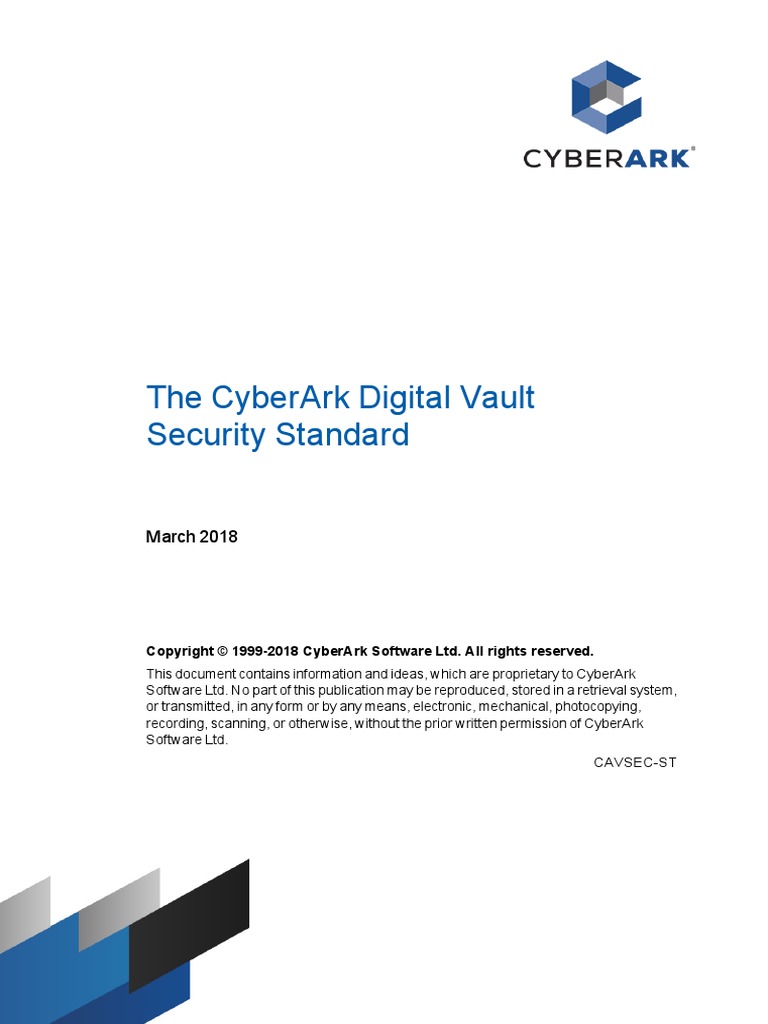 CyberArk Digital Vault Security Standards PDF | PDF | Backup ...