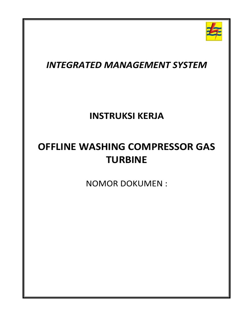 Offline Washing Compressor | PDF