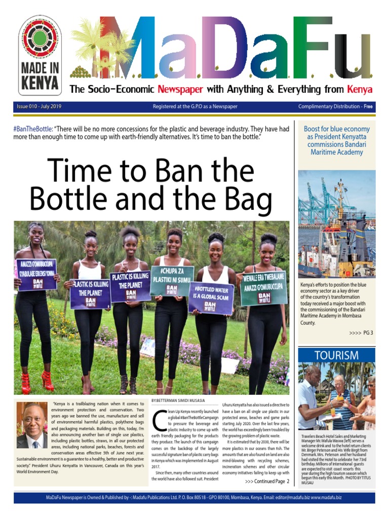 Madafu July 2019 Share | PDF | Recycling | Drinking Water