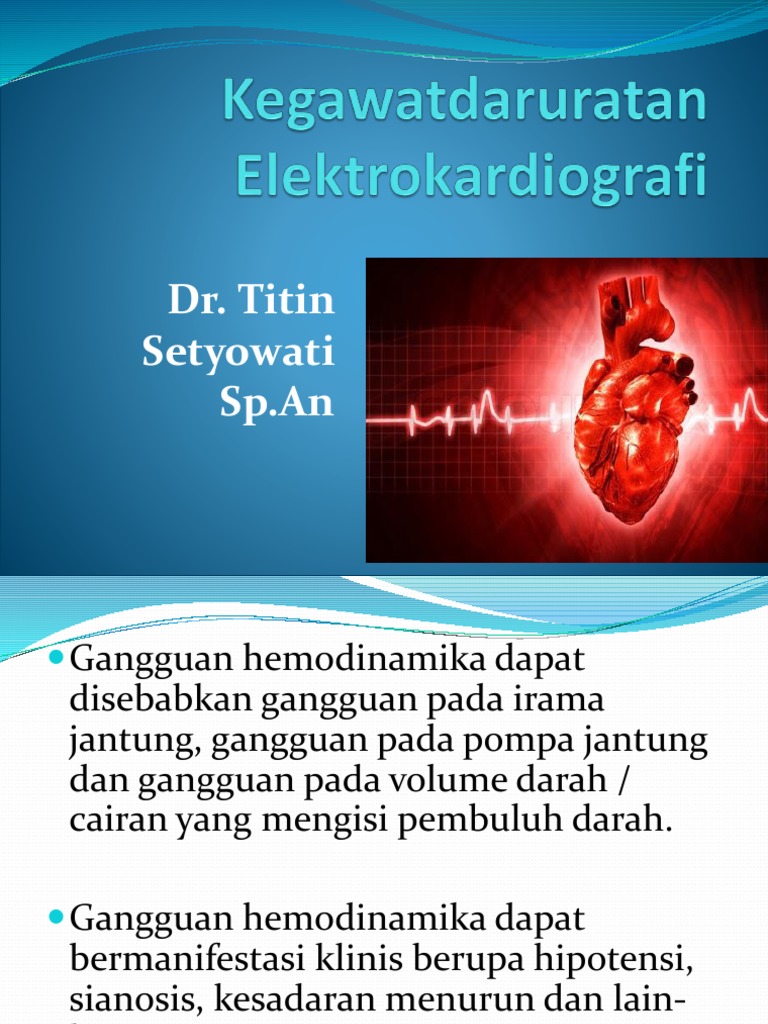 Gangguan Irama Jantung dan EKG | PDF