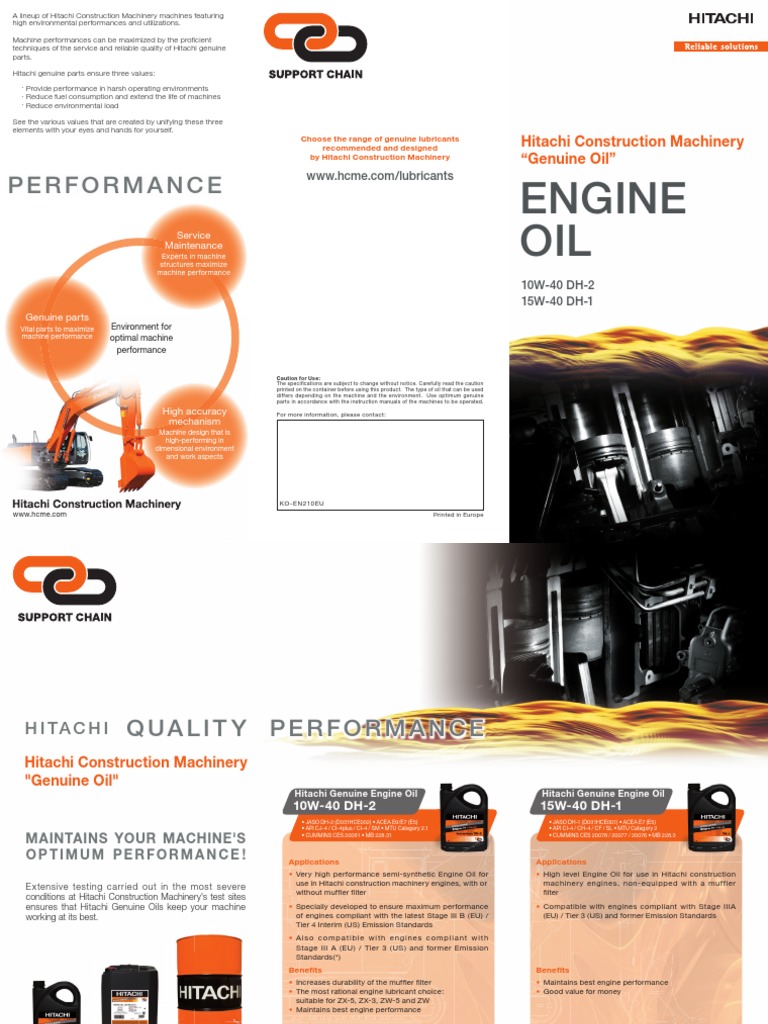EN EngineOil DH2-DH1 PDF | PDF | Motor Oil | Engines