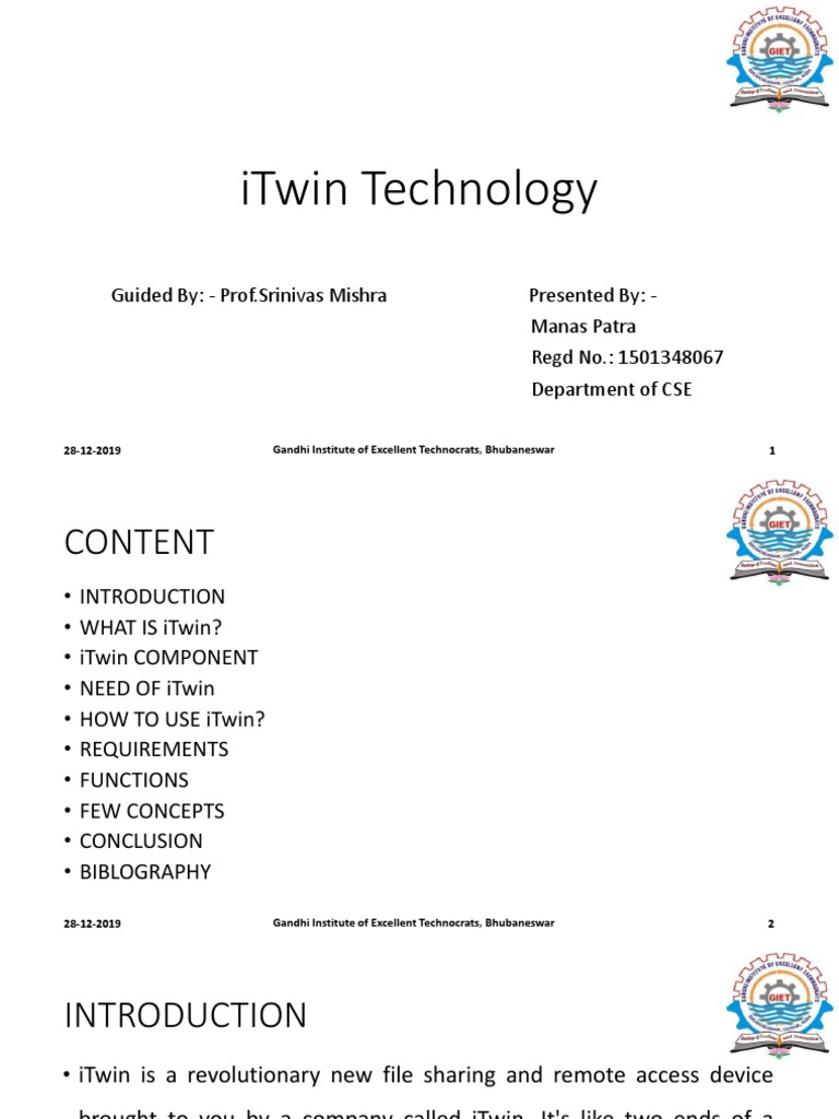 ITwin Technology | PDF | Usb Flash Drive | Usb