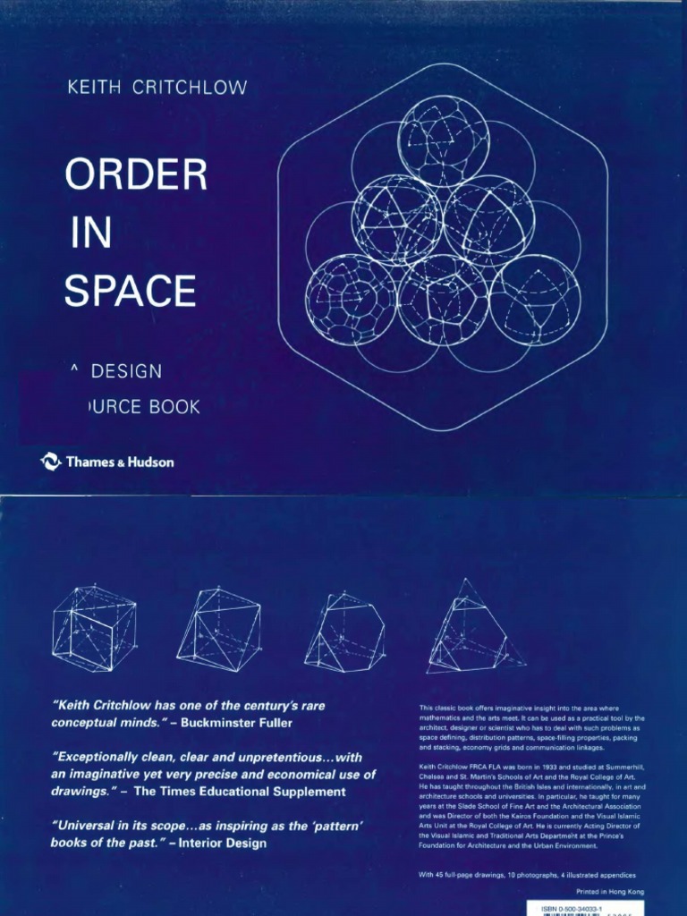 Order in Space - Design Source Book by Keith Critchlow PDF | PDF