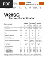 Wärtsilä 18V50DF Engine Specifications | PDF | Diesel Engine | Turbocharger