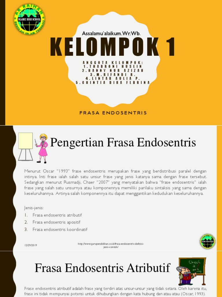 Frasa Endosentris | PDF