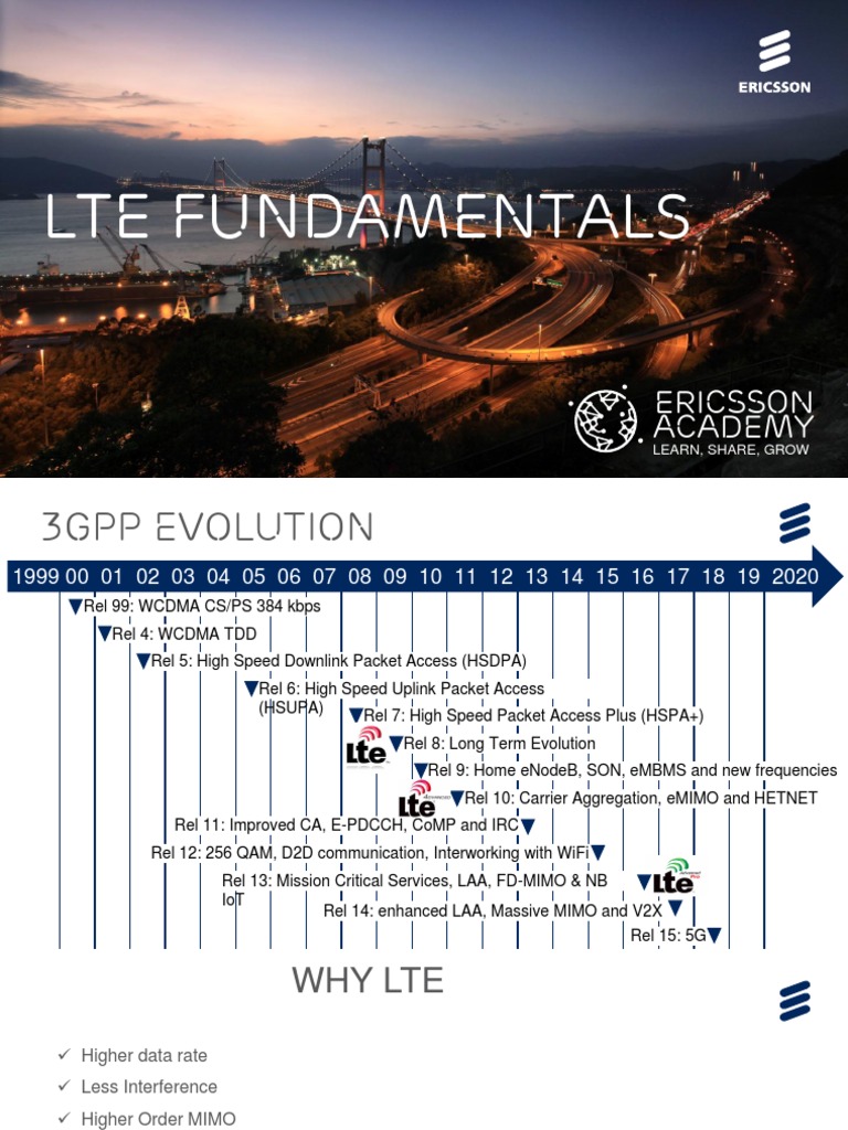 LTE Fundamentals | PDF | High Speed Packet Access | Telecommunications Standards