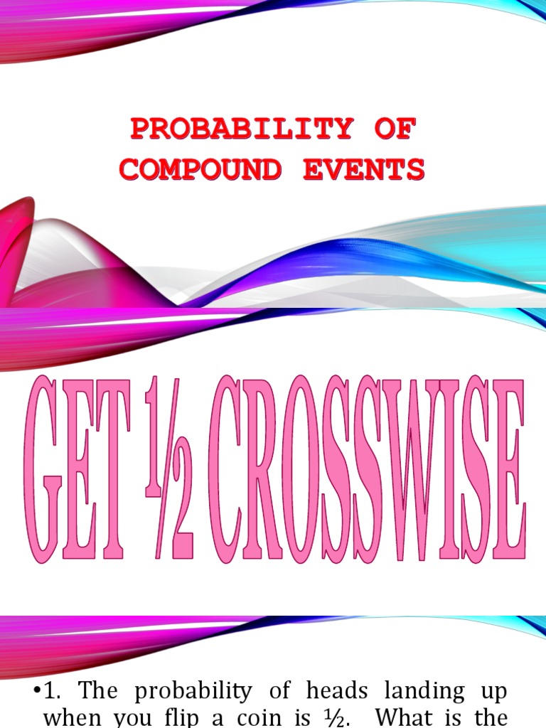 Probability of Compound Events | PDF | Odds | Probability