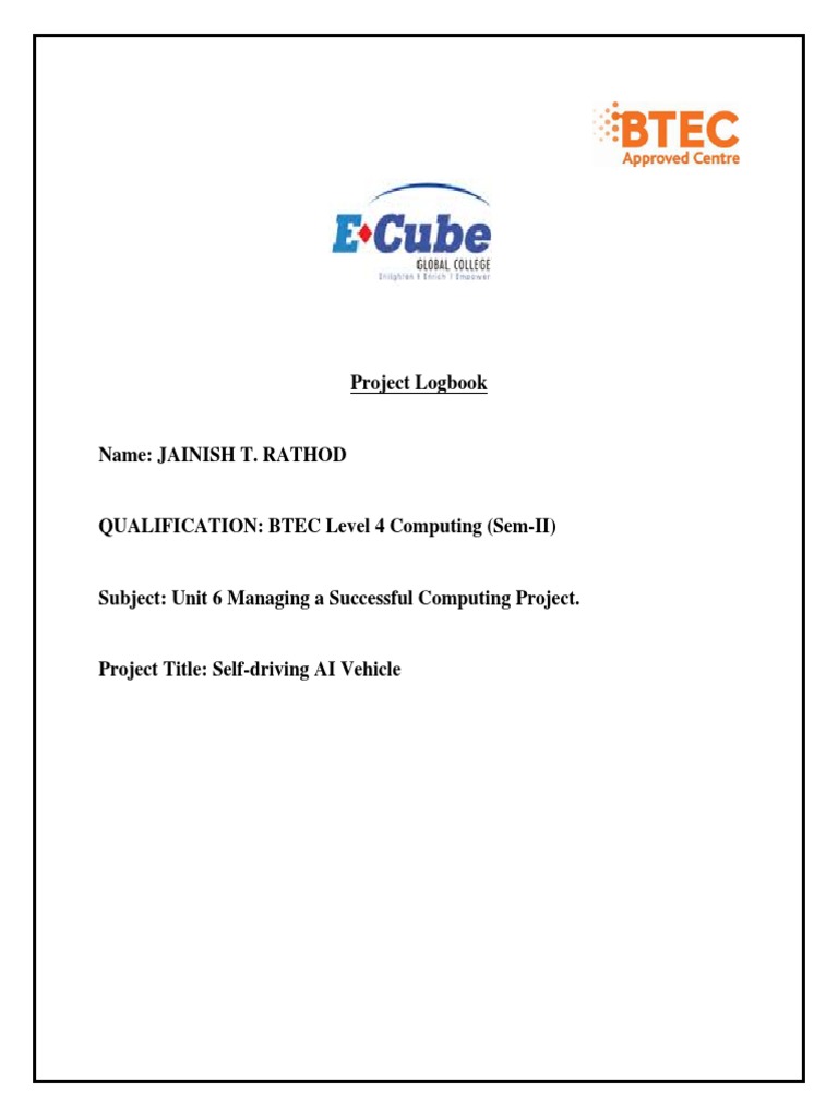 Logbook | PDF | Artificial Intelligence | Intelligence (AI) & Semantics