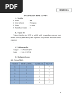 Interpretasi Tes EPPS | PDF | Karier & Perkembangan | Pengembangan Diri