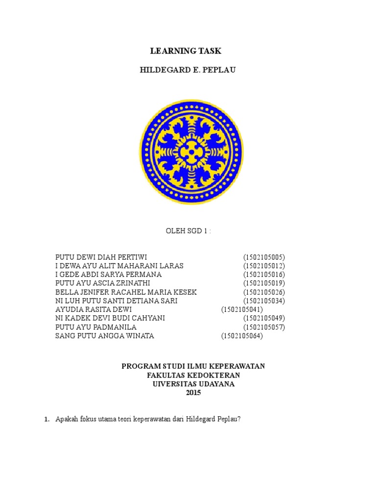 Fase Hubungan Perawat-Klien Peplau | PDF | Karier & Perkembangan