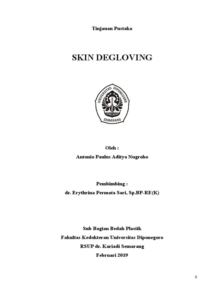 Tinpus Skin Degloving | PDF