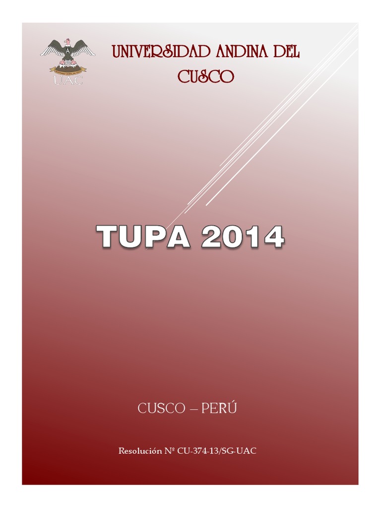 Tupa Uac 2014 | PDF | Titulo academico | Diploma