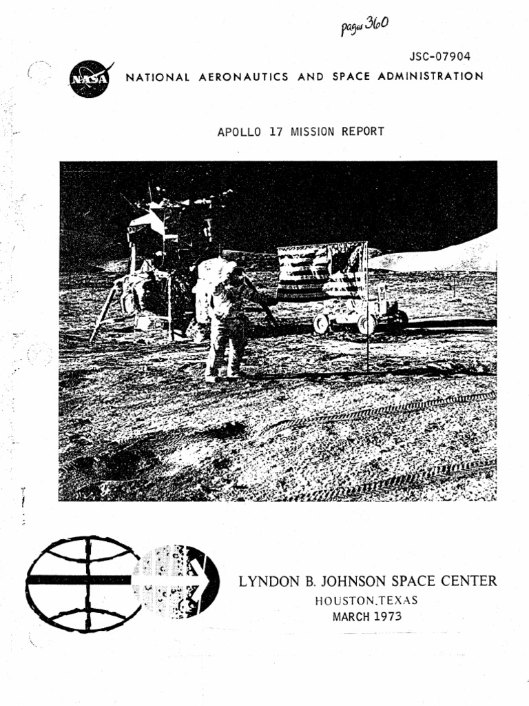 Apollo 17 Mission Report | PDF | Apollo Program | Nasa Programs
