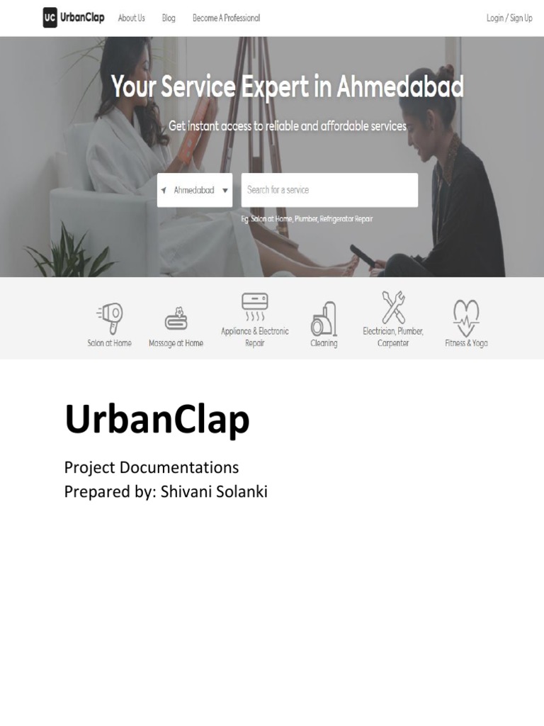 Urban Clap | PDF | Business | Computing