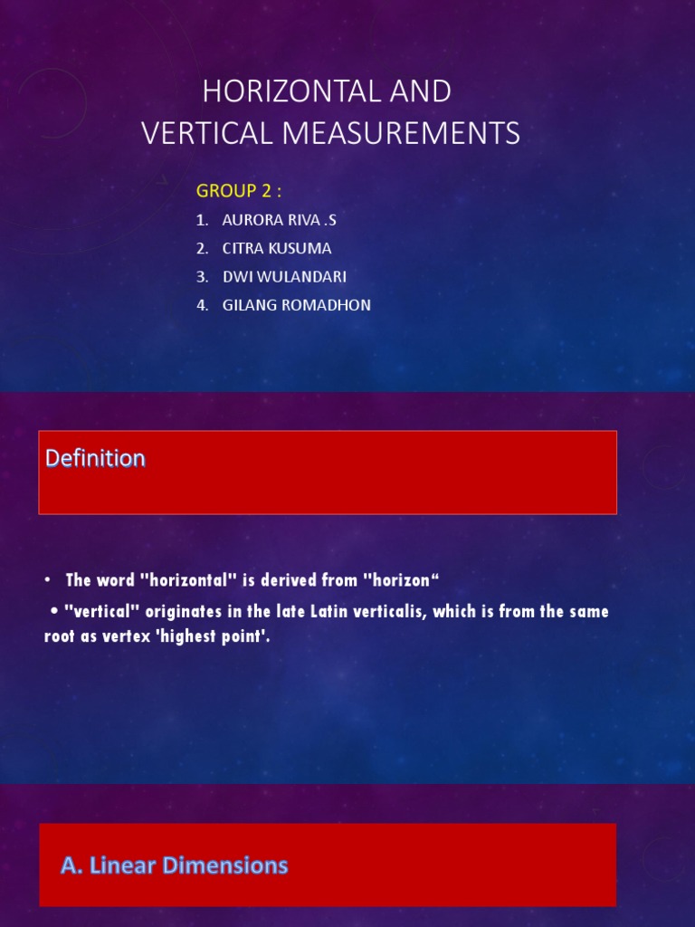 Horizontal and Vertical Plane | PDF | Geometry | Space