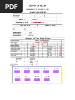 Slab Thickness Calculation Tables | PDF