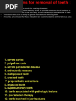 Periodontal Screening and Recording (PSR) System: Criteria For ...