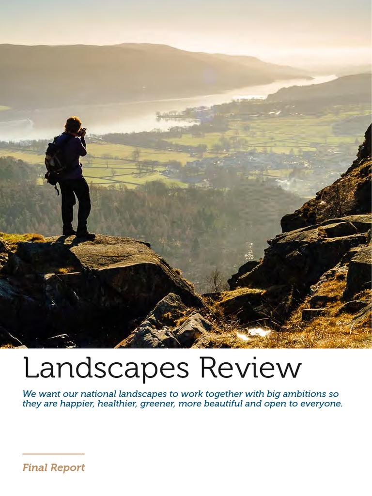 Landscapes Review Final Report | PDF | Landscape | Parks