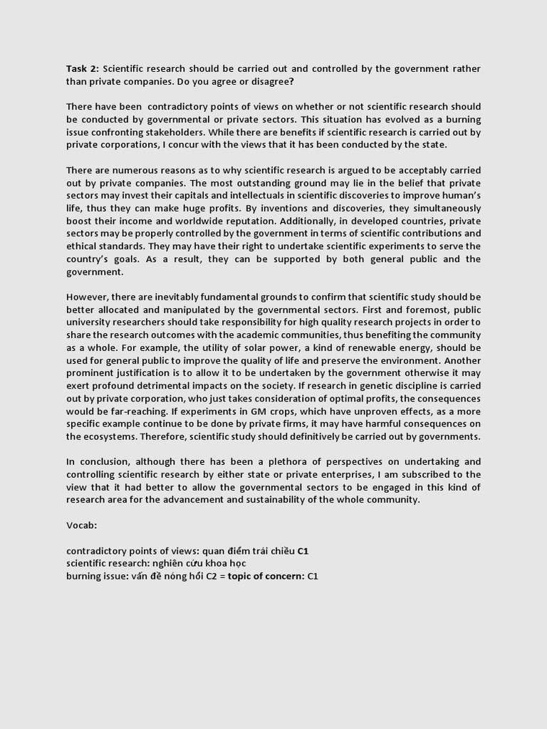 Task 2 Scientific Research | PDF | Scientific Method | Economies