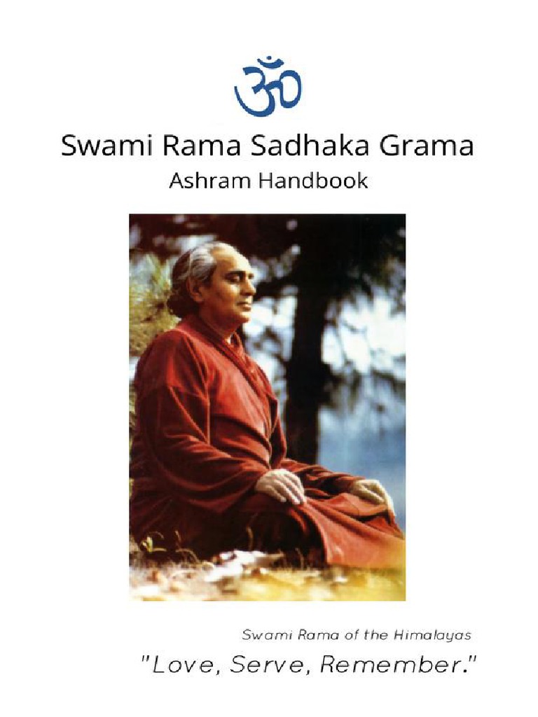 Swami Rama Sadhaka Grama Overview | PDF | Asana | Meditation