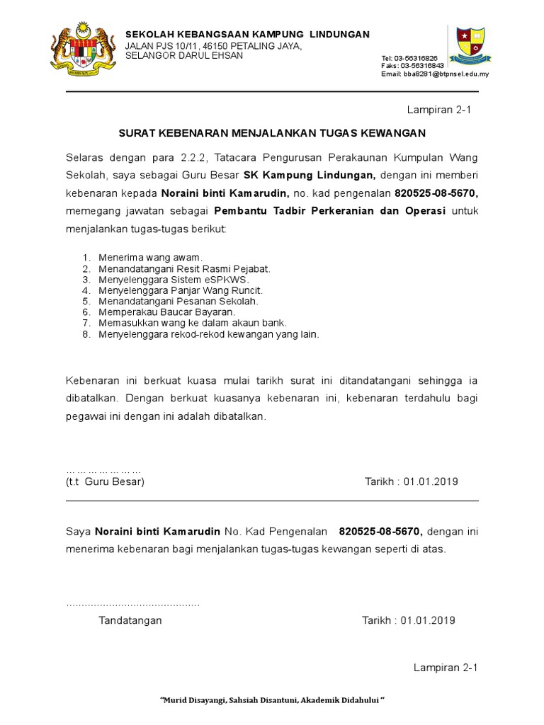 LAMPIRAN 2-1-New | PDF