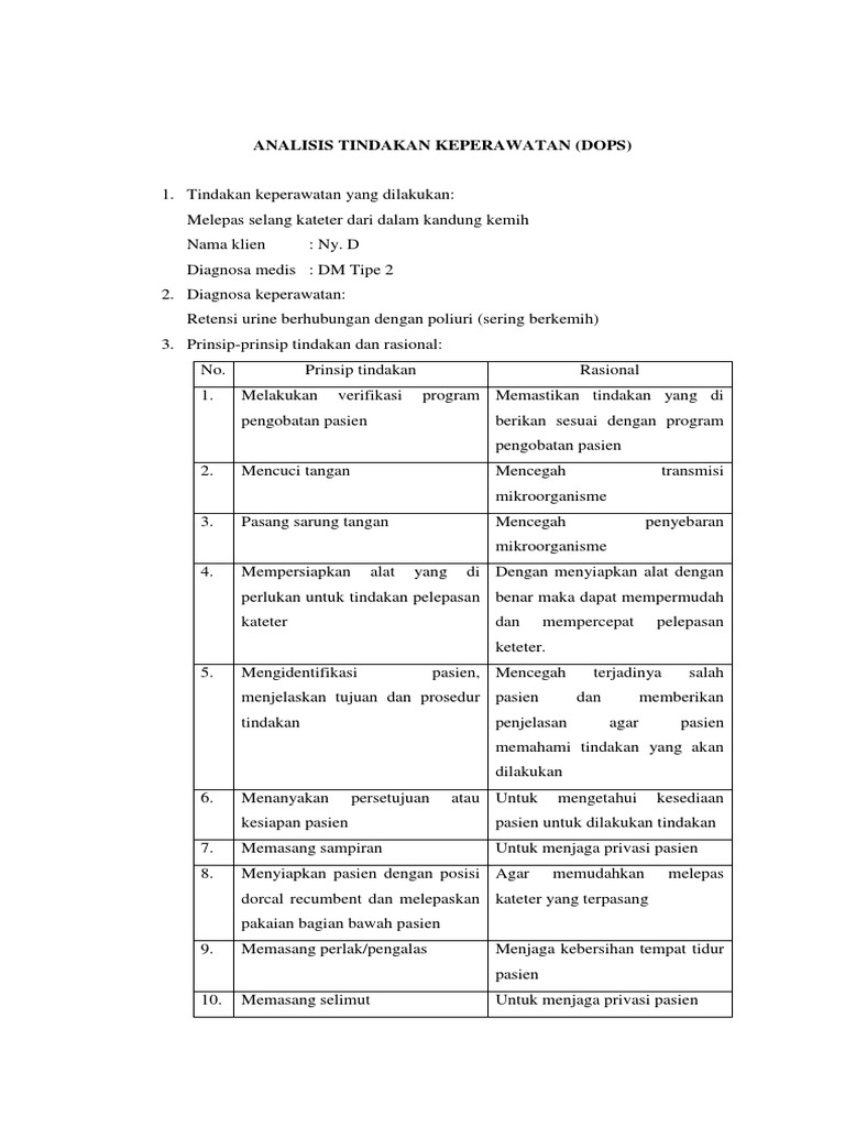 A. 1. Dops Kateter | PDF