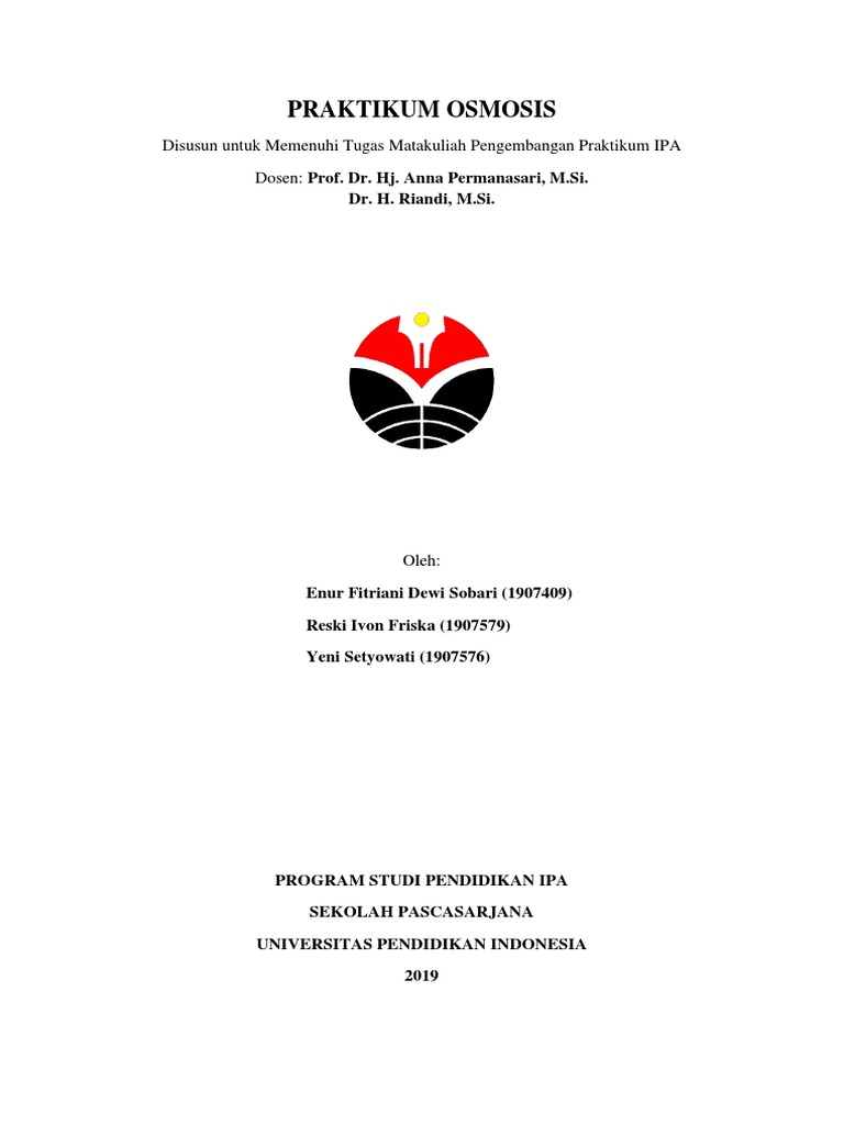 LKS Simple Osmometer | PDF