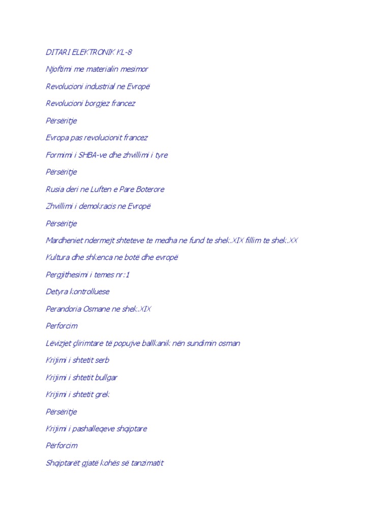 Ditari Elektronik KL | PDF