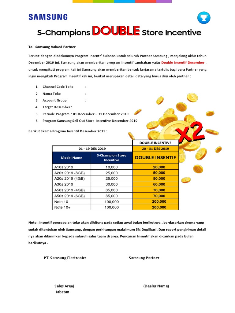Form Scheme - Double Incentive Dec 2019 | PDF | Teknologi & Rekayasa