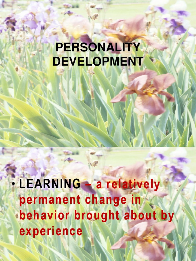 Personality Development Module 1 | PDF