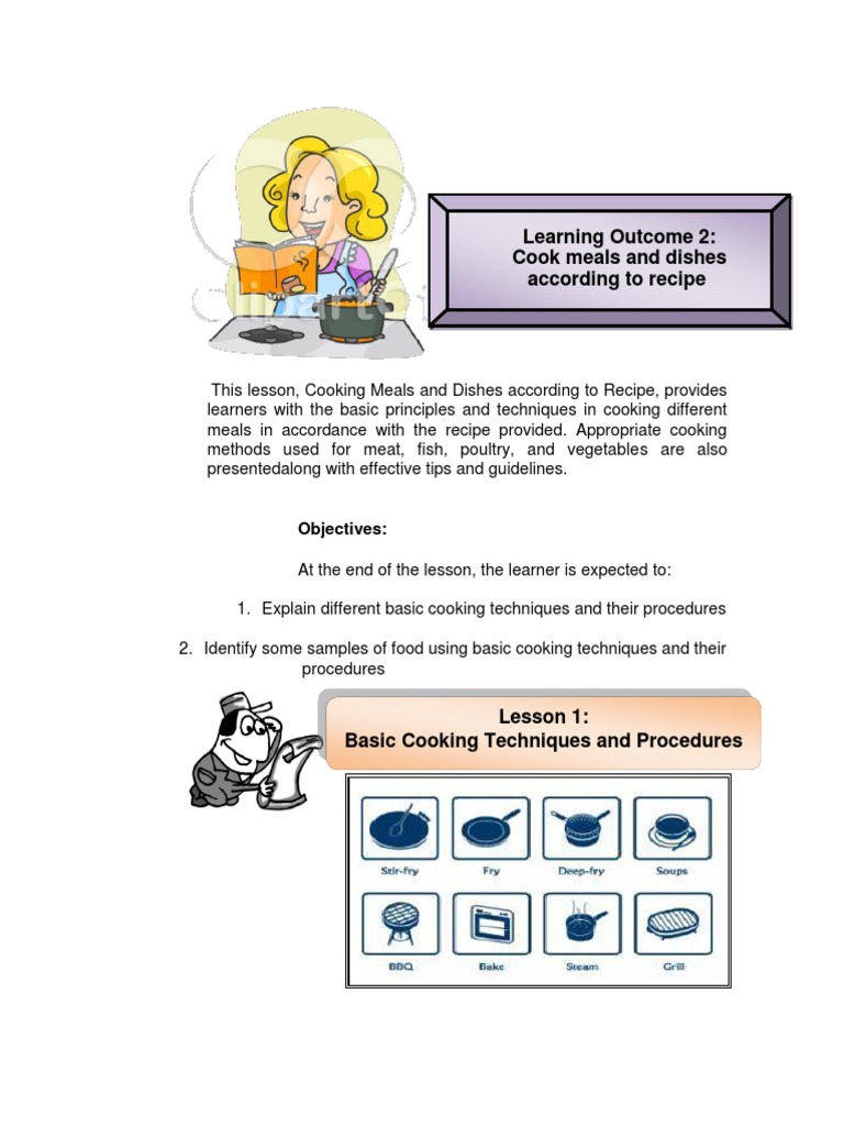 Basic Cooking Methods - Teacher's | PDF | Grilling | Roasting