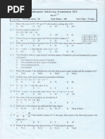 Ignited Mind Lab Sample Question Paper | PDF | Area | Numbers