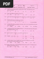 IPM Math Exam Past Papers - Mega Final Standard 5 2008-2016 With Answer Key | PDF