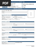 SmartPay Application & KYC Form - 2022 v1.1 | PDF | Credit Card ...