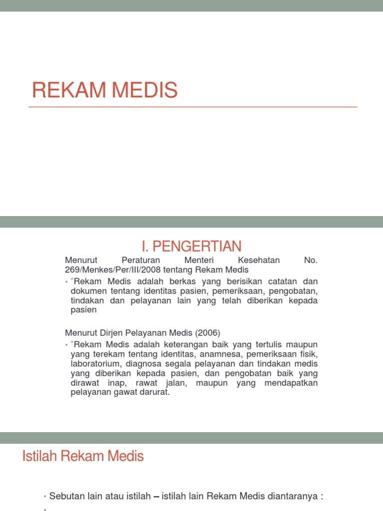 REKAM MEDIS Farmasi Klinik | PDF