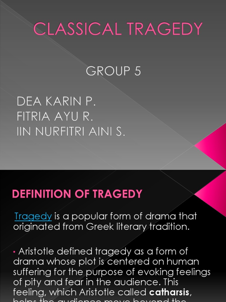 Classical Tragedy | PDF