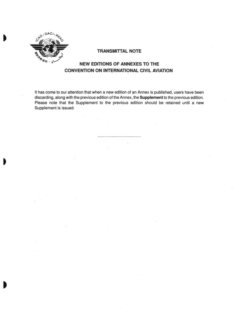 ICAO Annex16 Volume1 PDF | PDF