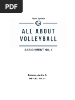 Volleyball Facilities and Equipment Overview | PDF | Volleyball | Area