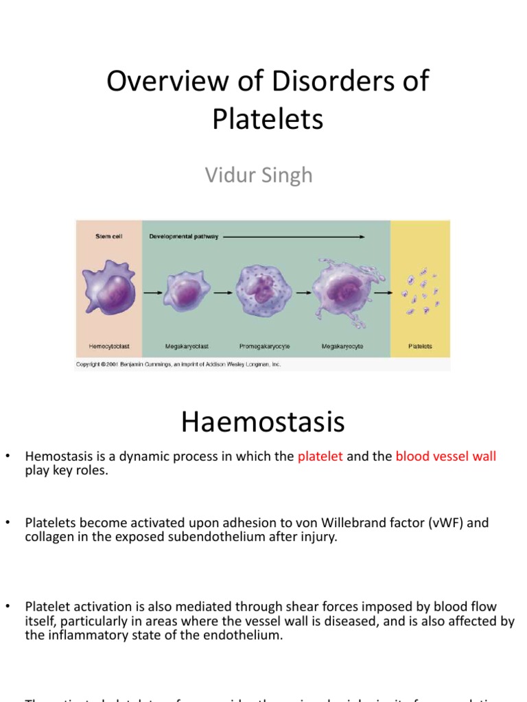 Disorders of Plateletsf | PDF | Platelet | Hemostasis