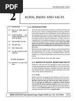 Class 10 Chapter 2 Acids, Bases and Salts | PDF | Ph | Acid