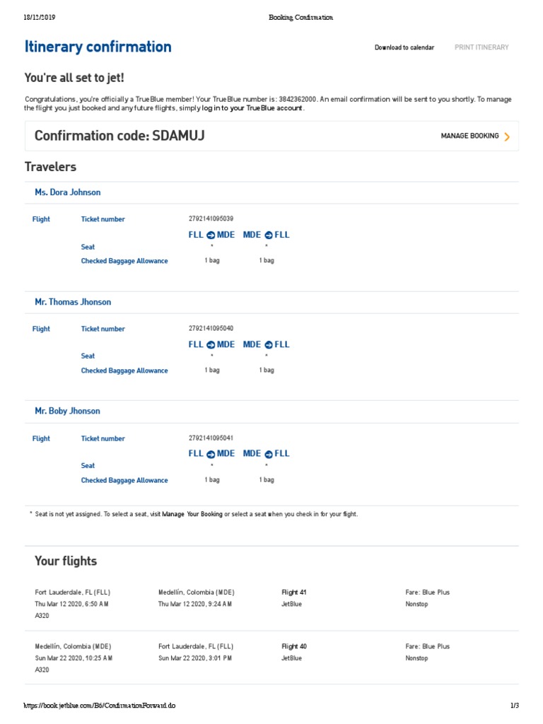 Booking Confirmation PDF | PDF | Aviation | Transport Companies
