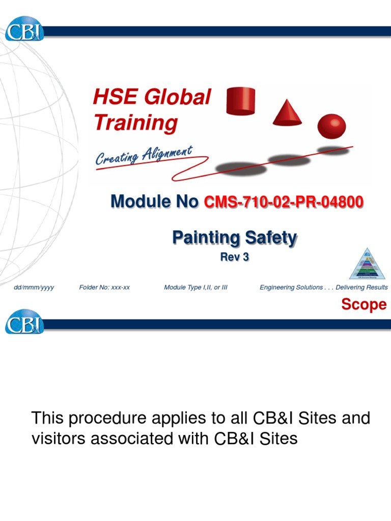 Painting Safety Hazards and Controls | PDF | Emergency Management | Paint