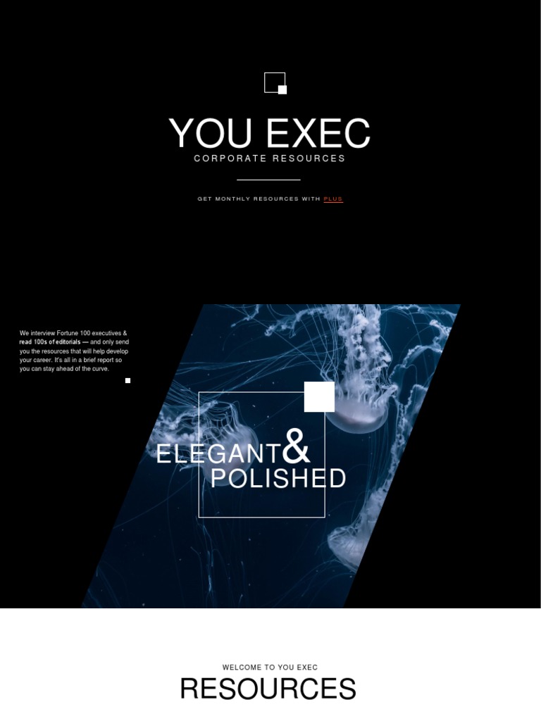 You Exec Corporate Powerpoint Complete Pdf News Innovation