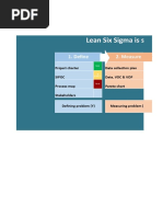 Project Storyboard Template - DMAIC | PDF | Performance Indicator ...